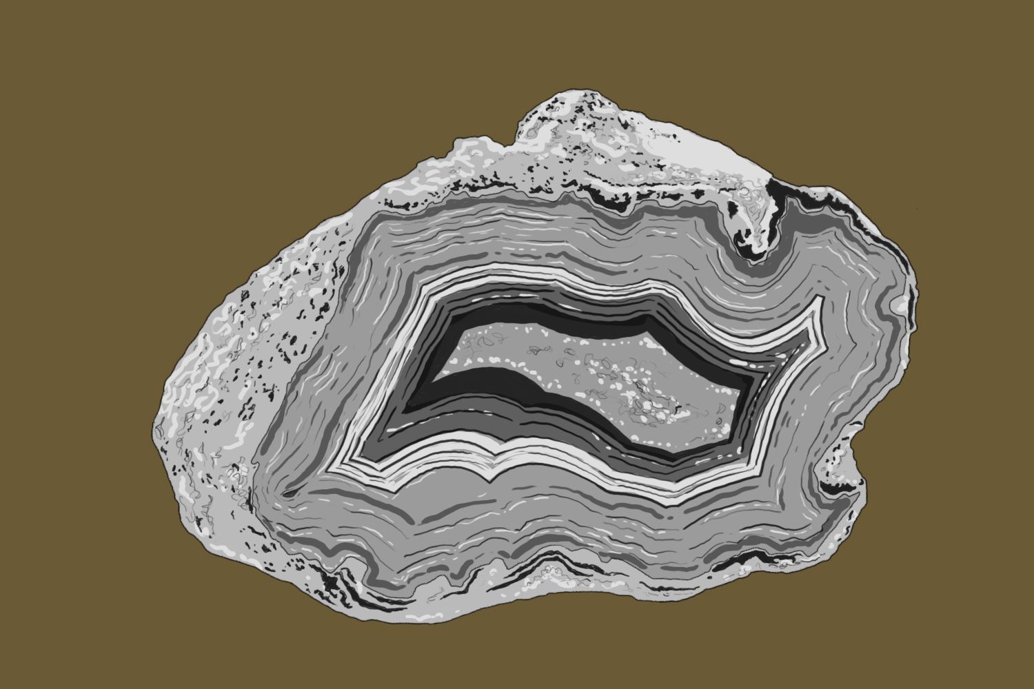 Agate en lithothérapie : vertus et signification de la pierre d'agate